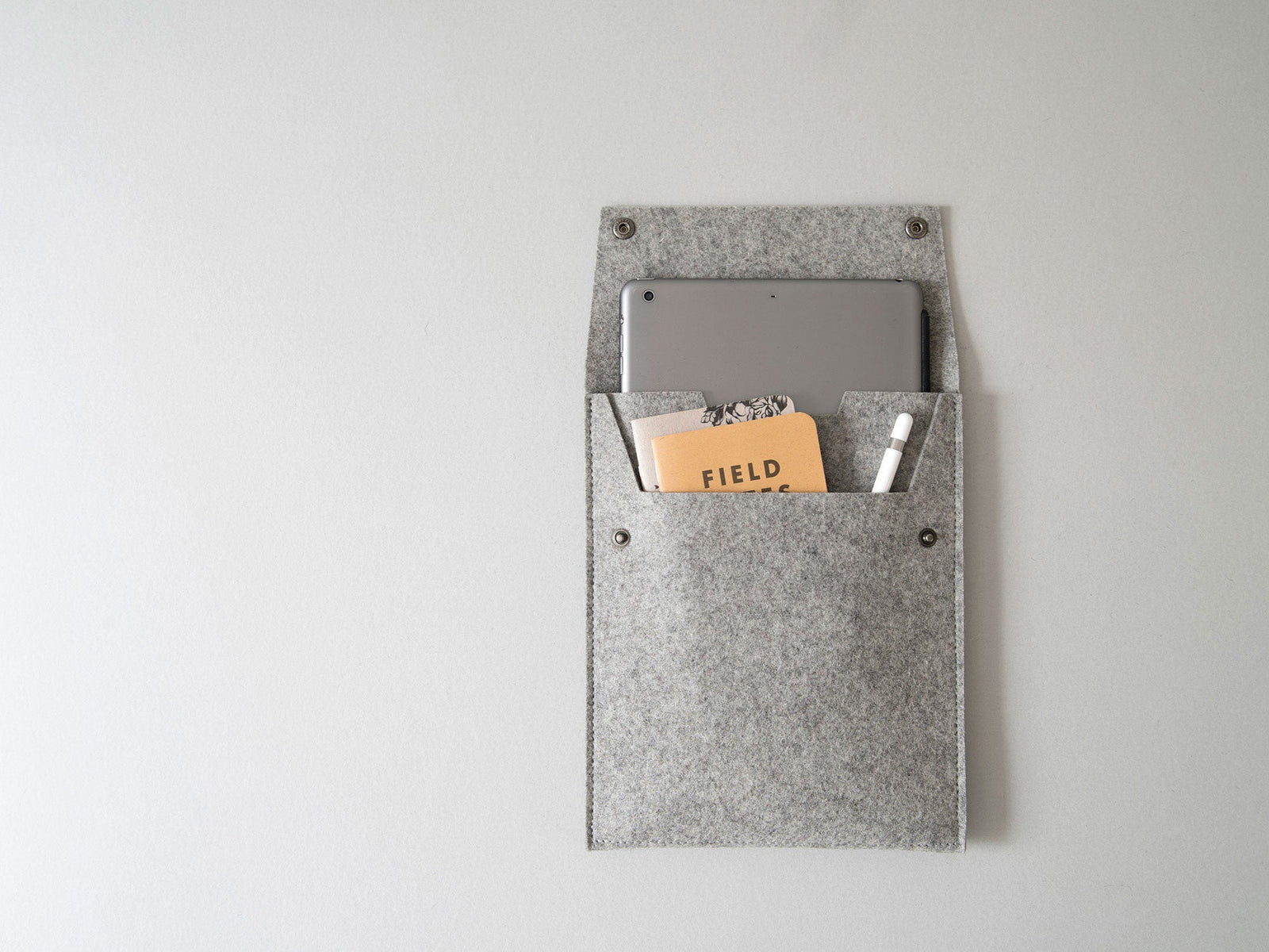 grey ipad case